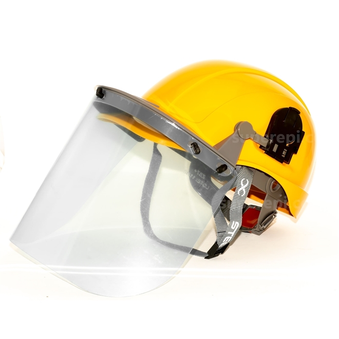 Protetor Facial Conjugado Com Capacete Jugular Turtle STF