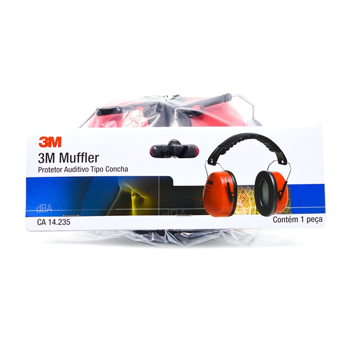 Protetor Auditivo 3M Tipo Abafador POMP MUFFLER 21db