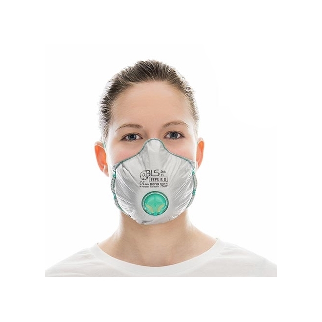 Máscara BLS ZERO 30 PFF3 Com Válvula 2 Camadas