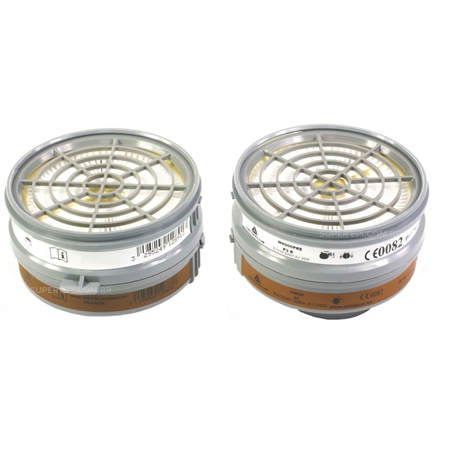 Máscara Semi-Facil Jupiter Com Filtros Combinados VO + P3