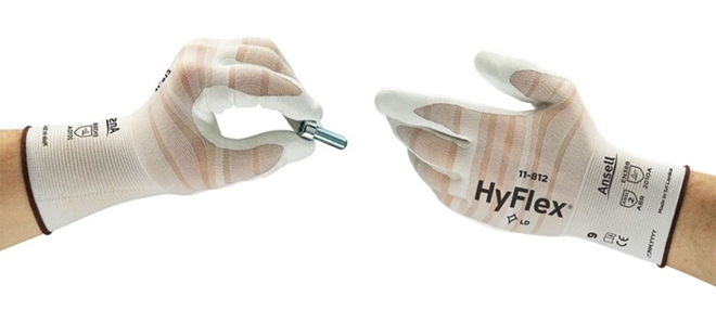 Luva Hyflex 11-812 Risco Lesões Máquinas Rotativas CA 43084