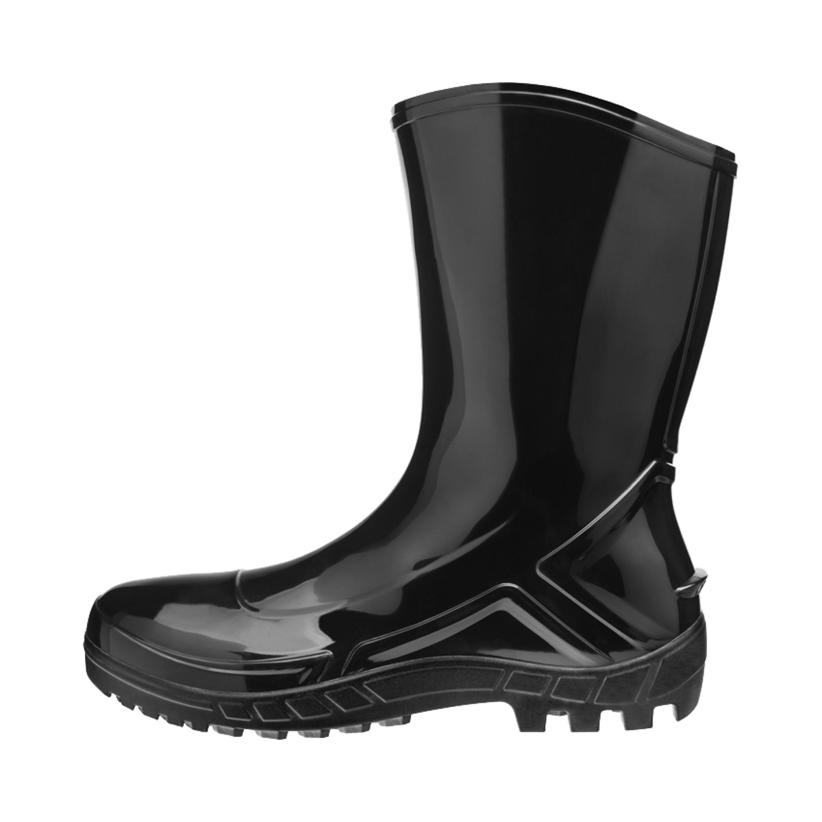 Bota Pvc Vulcaflex 110VFLEXF-PR Preta Cano Médio CA42291