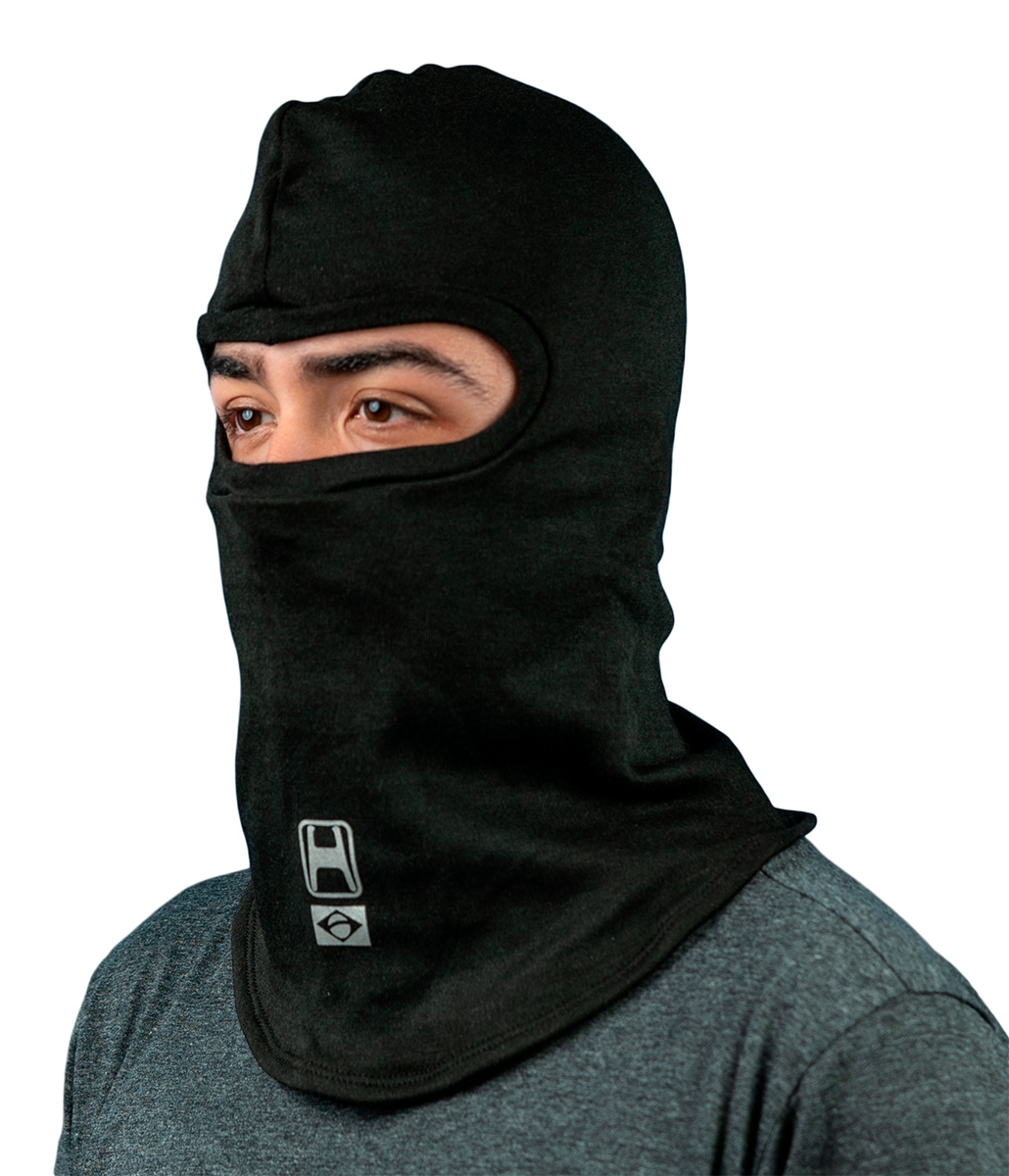 Capuz Balaclava Azul Calor Chamas Combate Incêndio 2 Camadas