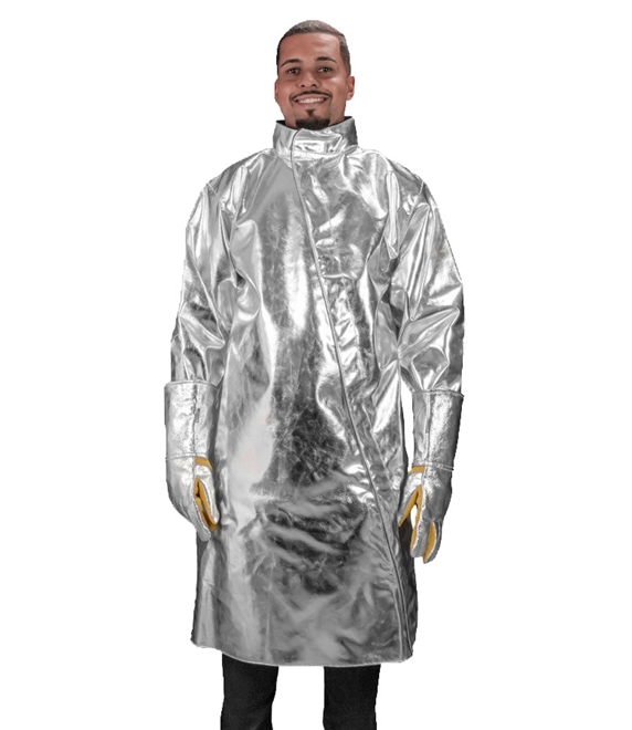 Capa Aramida Carbono Aluminizado 7/8 Solda e Metal em Fusão