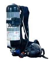 Conjunto Autonomo de Ar Comprimido Pressão Positiva Scott Safety Flite ...