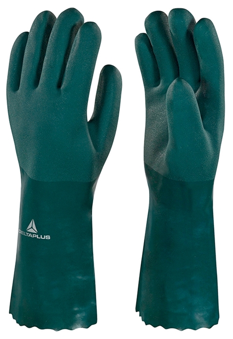 Luva Pvc Forrada PVCGRI35 Longo Palma Áspera 35cm CA37559