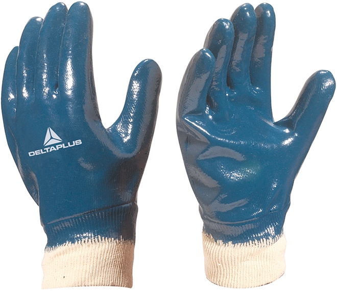 Luva NI155 Algodão com Revestimento Total Nitrílico CA36468