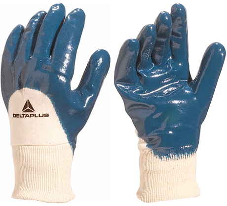 Luva NI150 Algodão com Revestimento 3/4 Nitrílico CA36467