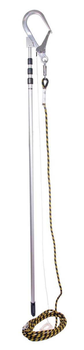 Vara Manobra Telescópica Regulável Até 7,5m Com Gancho 110MM