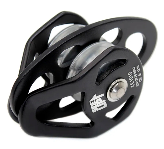 Polia Dupla Oscilante Compact Alumínio 25kN SideUp SU0963