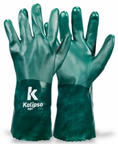 Luva de PVC Forrada Kalipso Palma Aspera 35CM CA 21420