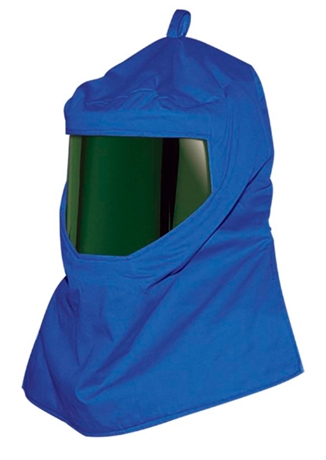 Capuz Eletricista Azul Carrasco Risco 4 Visor verde CA45736