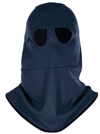 Balaclava 2 Orifício FR ATPV9,4 Arco Elétrico Antichama Azul