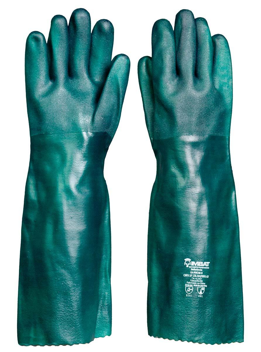 Luva de Pvc 46cm Imbat Lv-pvc46 Ca 41917 -12 Pares