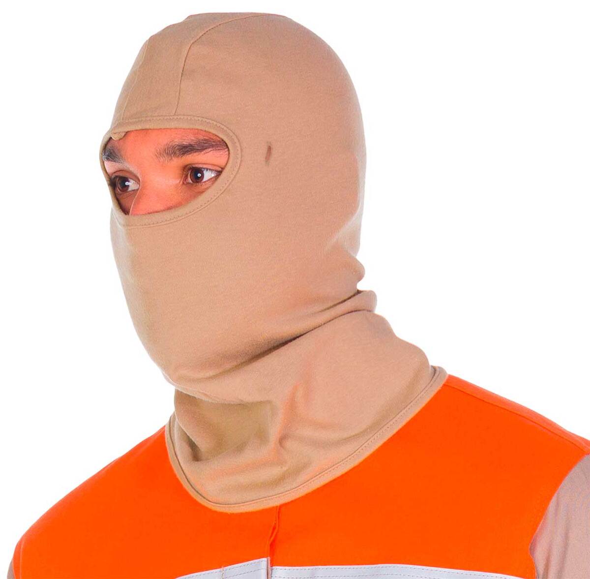 Capuz Balaclava Risco 2 NR10 1 Orifício Commanders FR ATPV 9,4 Contra ...